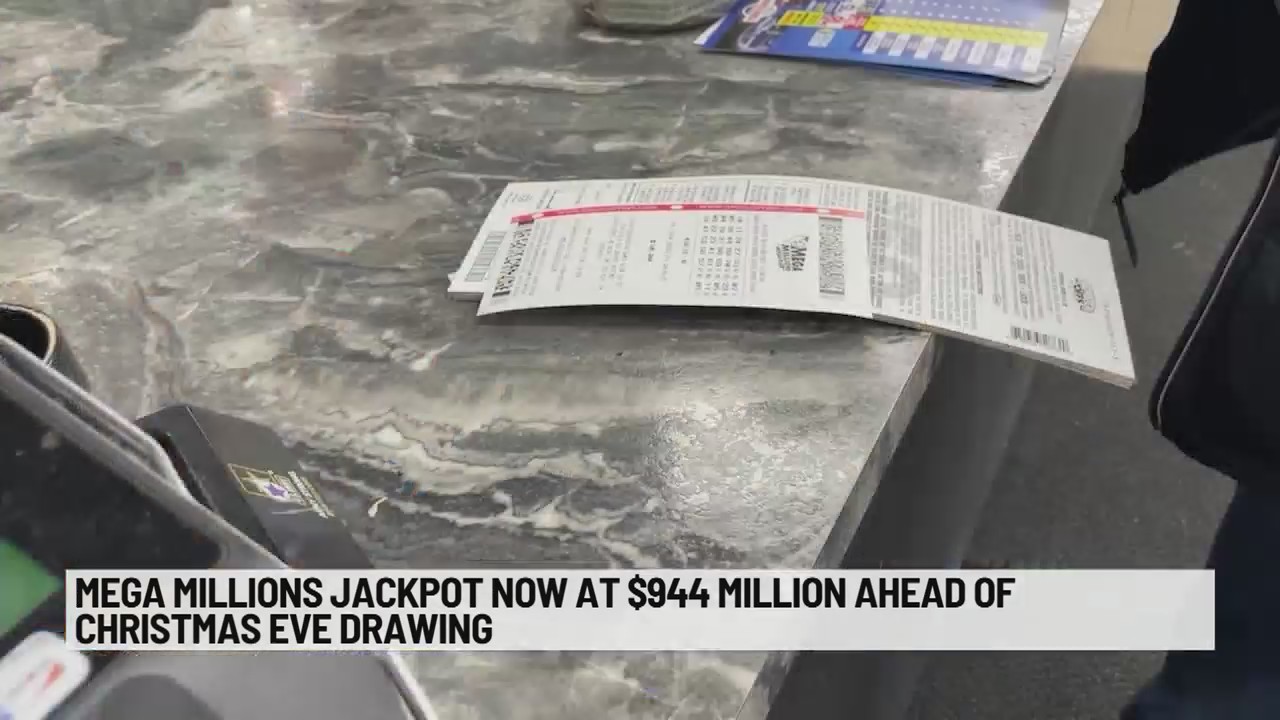 Mega Millions jackpot now at $944 million ahead of Christmas Eve ...
