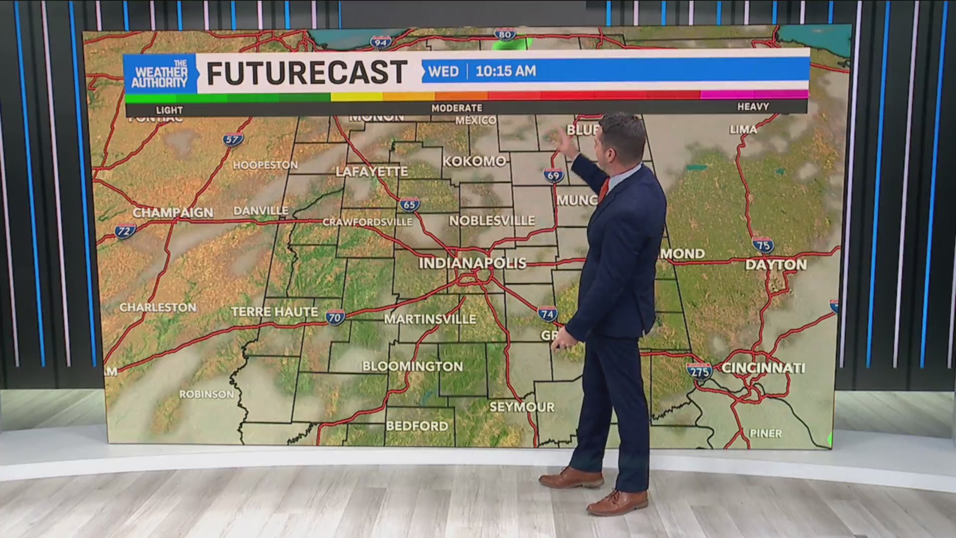Small shower chance today; tracking Helene’s latest projection – Fox 59