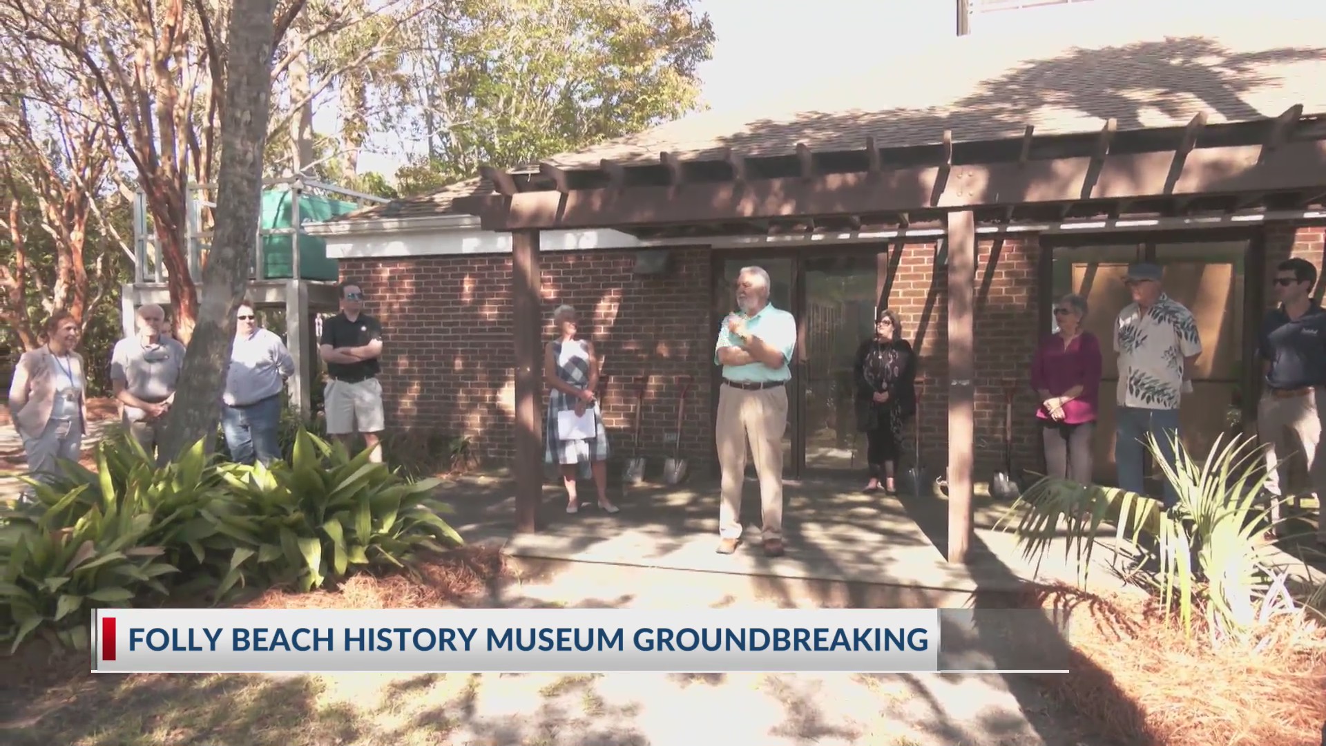 Folly Beach history museum groundbreaking – WCBD News 2