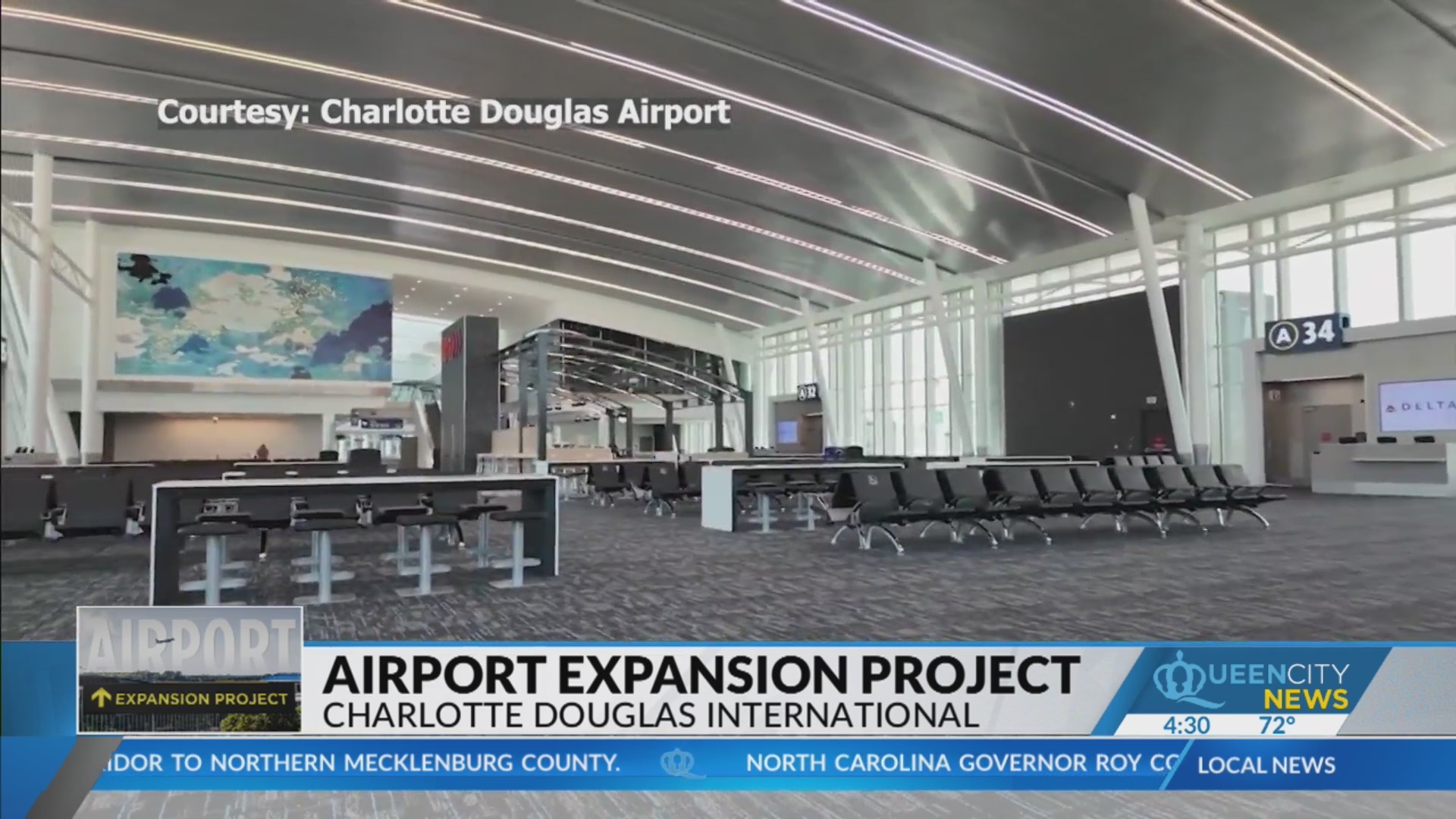 Concourse A expansion debuts at CLT airport – WSPA 7NEWS