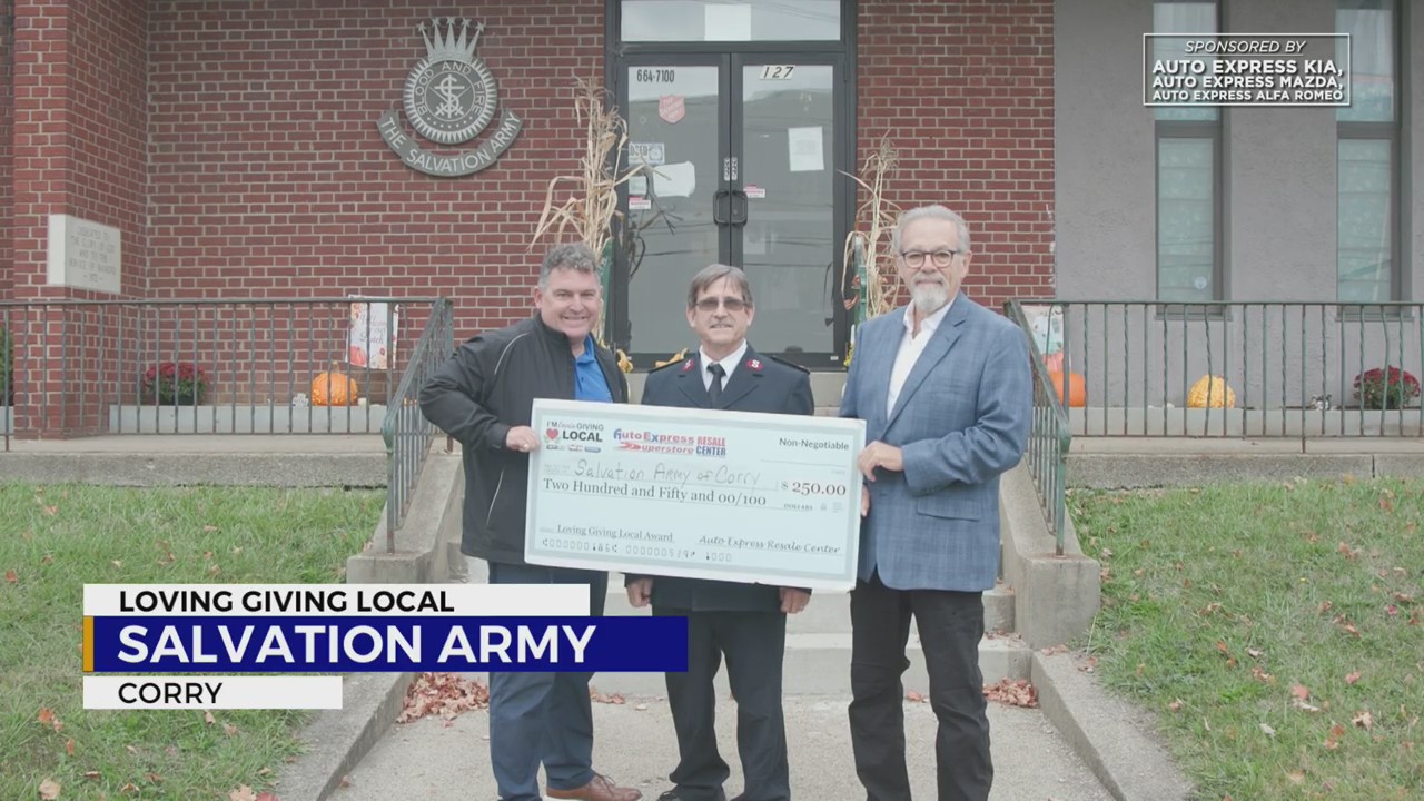 Loving Giving Local: Salvation Army of Corry – WJET/WFXP/YourErie.com