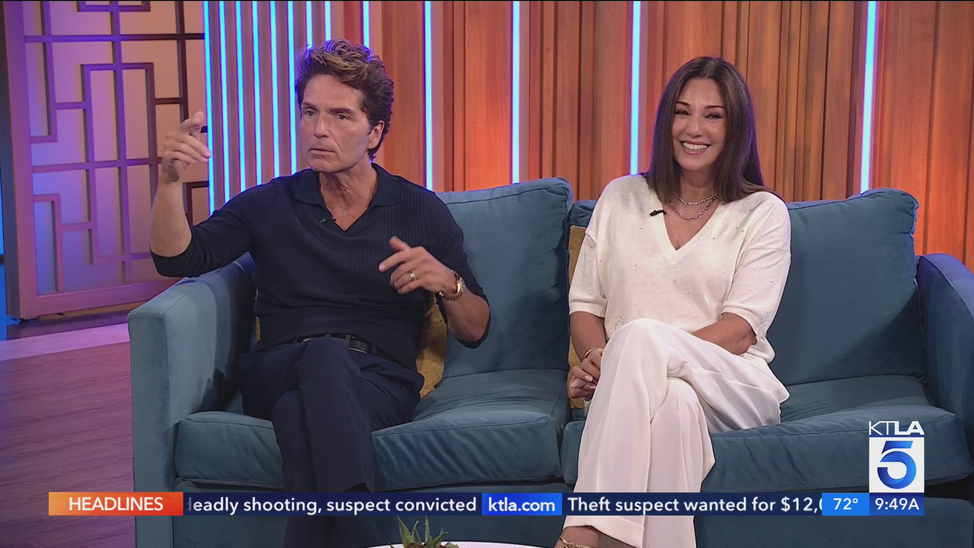 Richard Marx & Daisy Fuentes Talk New Single “Magic Hour” on the KTLA ...