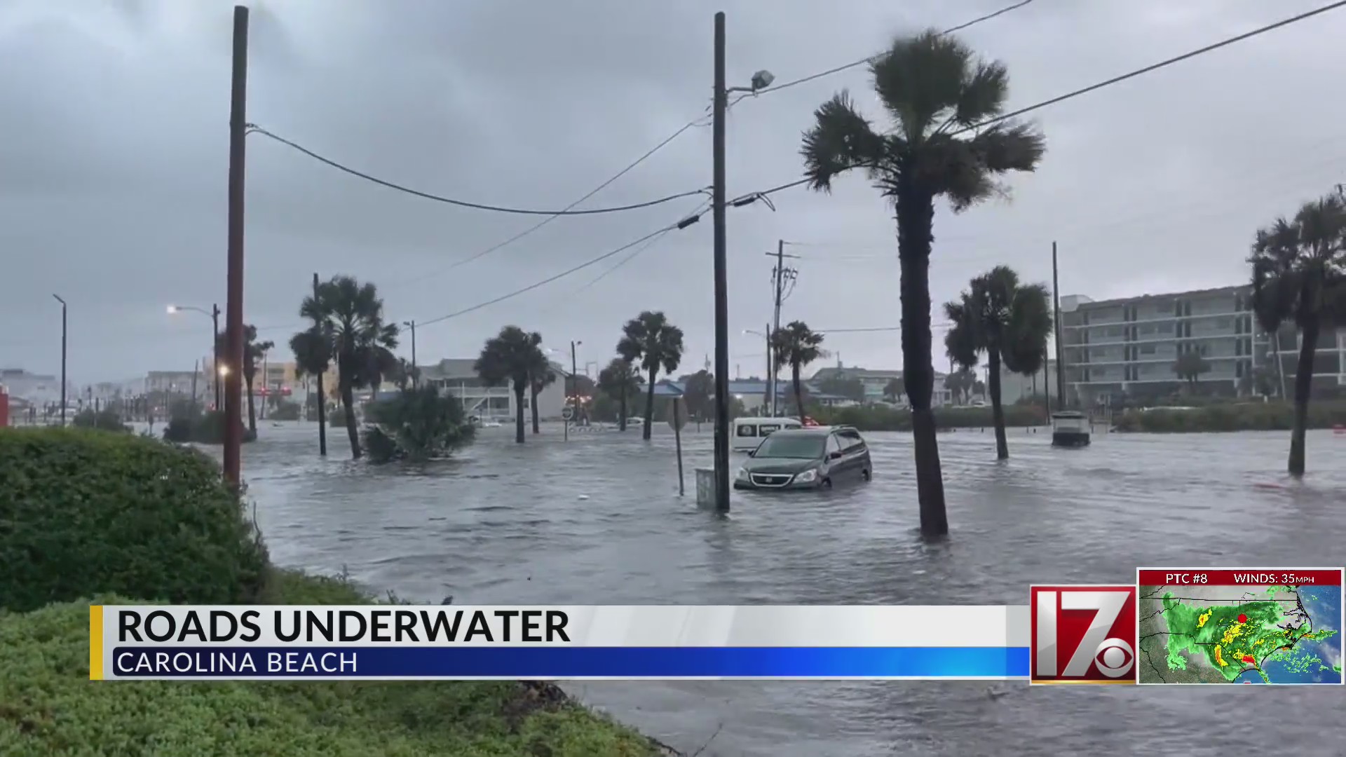 State of emergency in Carolina Beach amid flooding – CBS17.com
