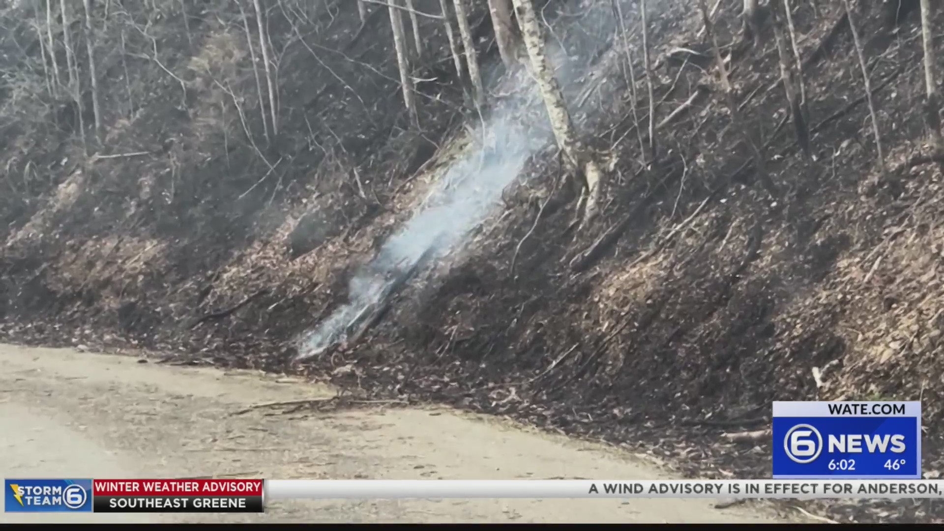Firefighters work to contain Webb Mountain fire – WATE 6 On Your Side
