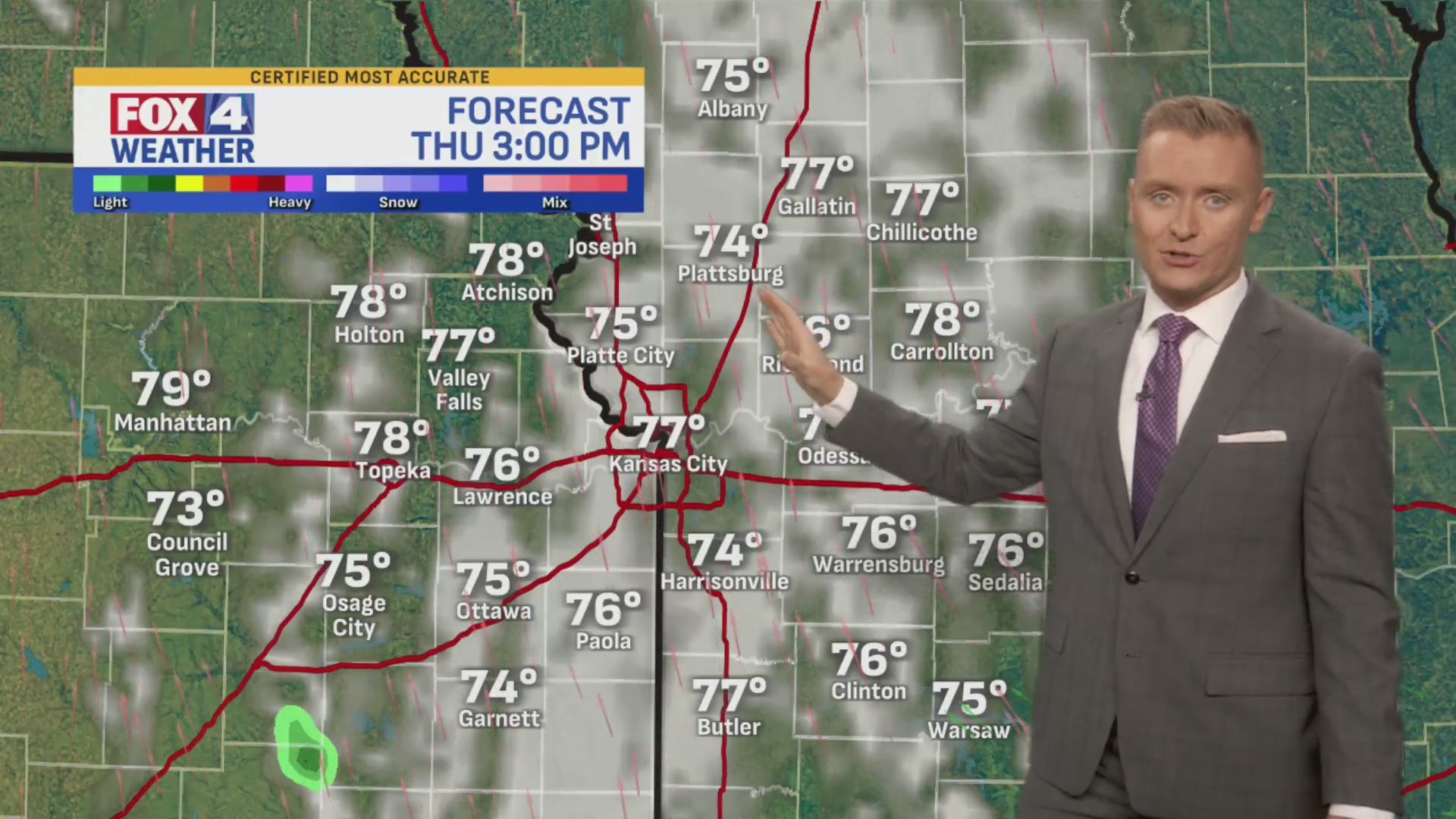 Wednesday evening forecast – FOX 4 Kansas City WDAF-TV | News, Weather ...