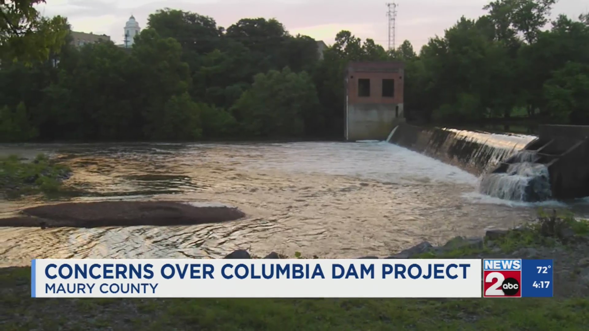 Concerns over Columbia Dam project – WKRN News 2
