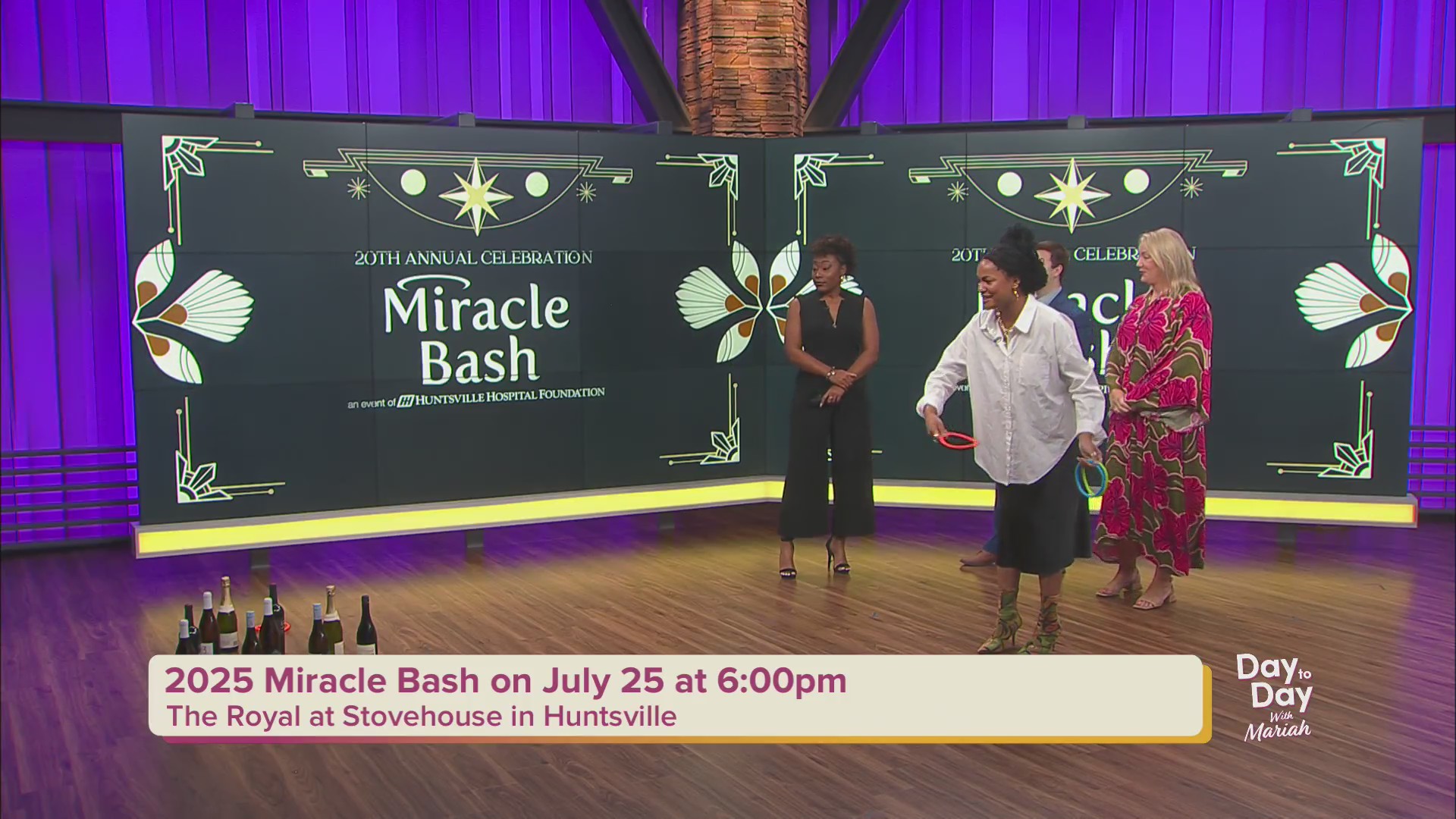 Playing Tipsy Toss with Miracle Bash Organizers | July 10, 2025 | Day ...