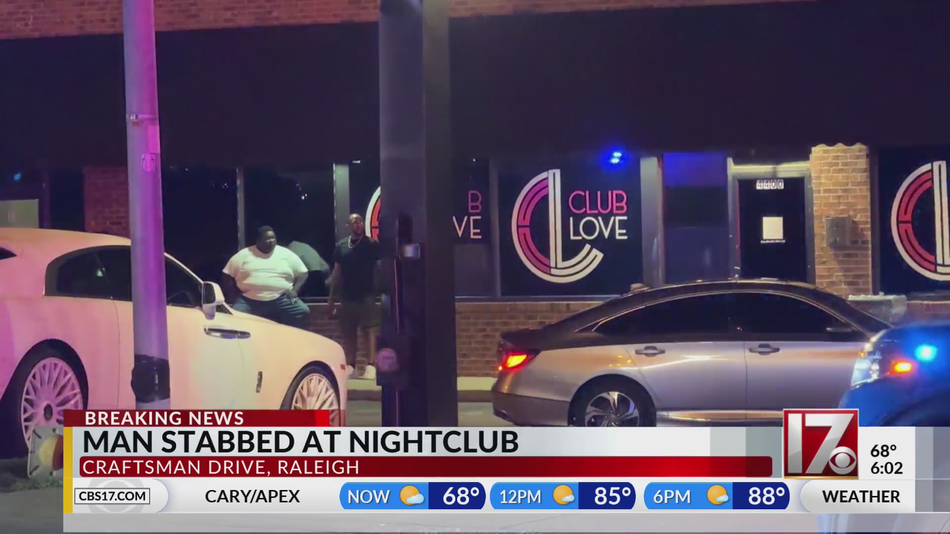 Man hospitalized from stabbing at Raleigh nightclub: Police – CBS17.com