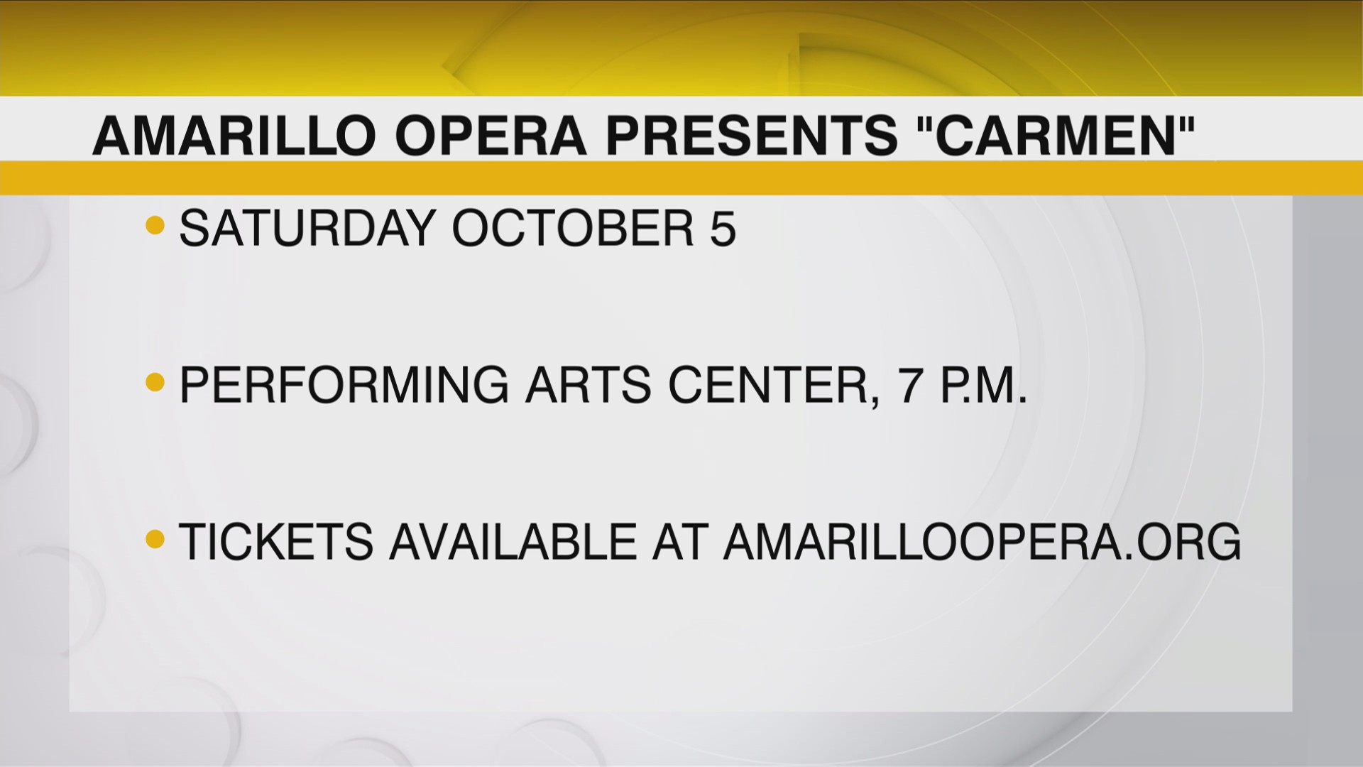 Preview of new Amarillo Opera Performance – KAMR – MyHighPlains.com