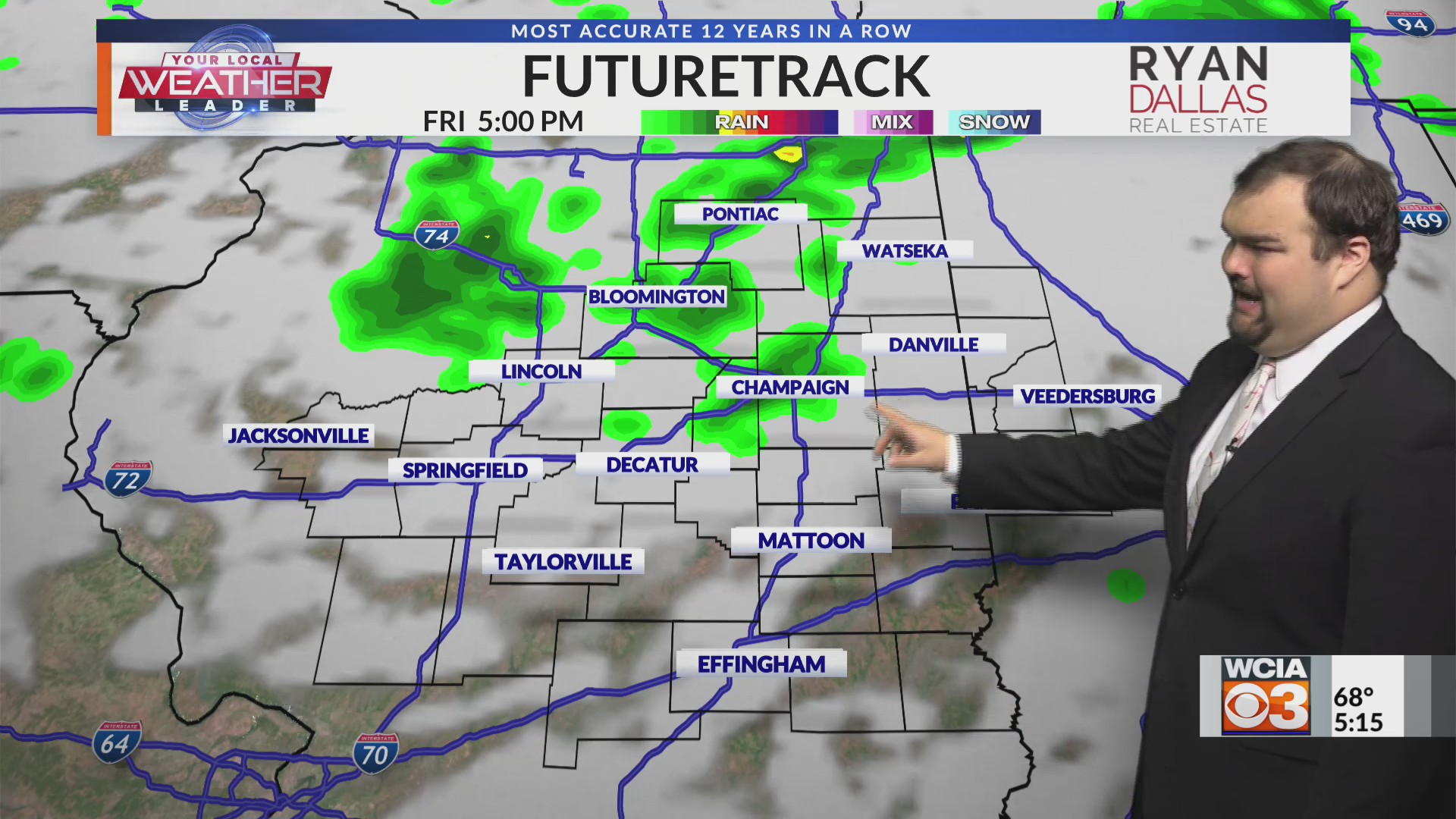 Weather Now: Storms Return Tonight and Into Tomorrow Morning – WCIA.com