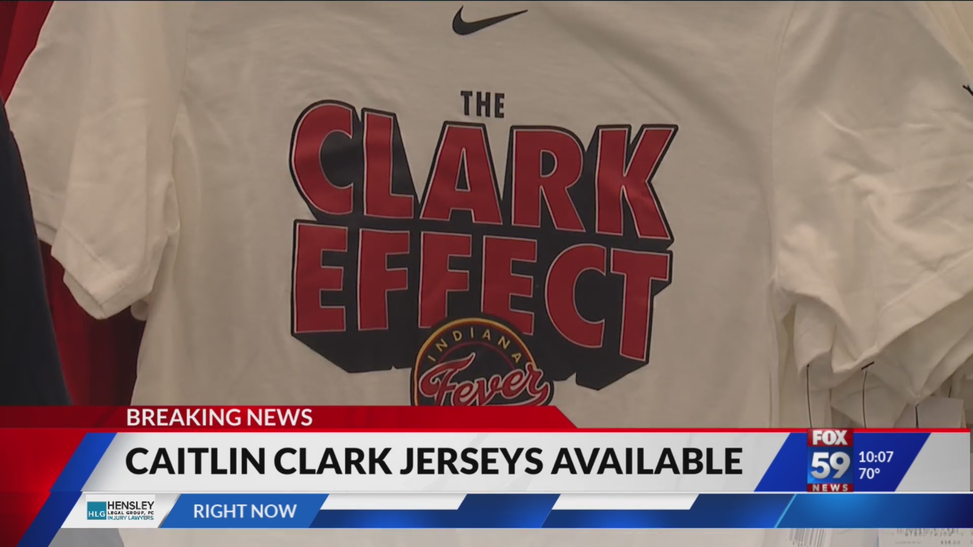 Caitlin Clark merchandise hit store shelves in Indiana less than 2 ...
