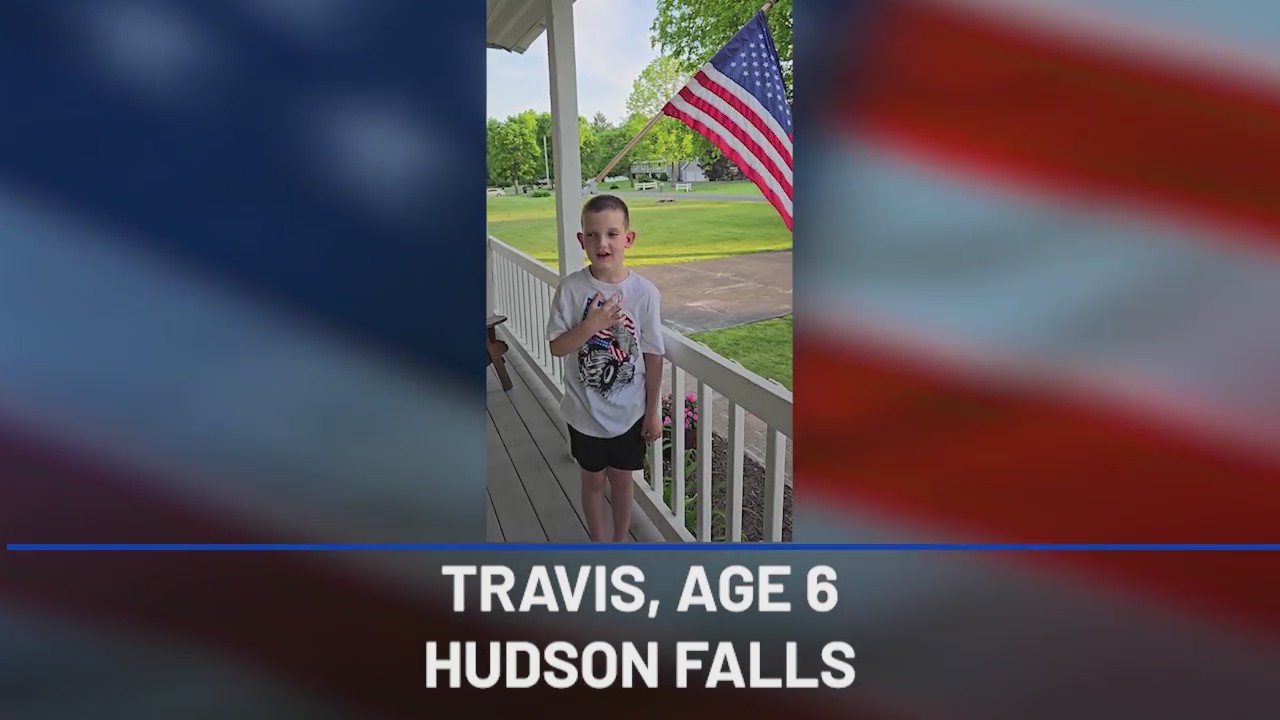 Travis gives us our daily pledge of allegiance – NEWS10 ABC