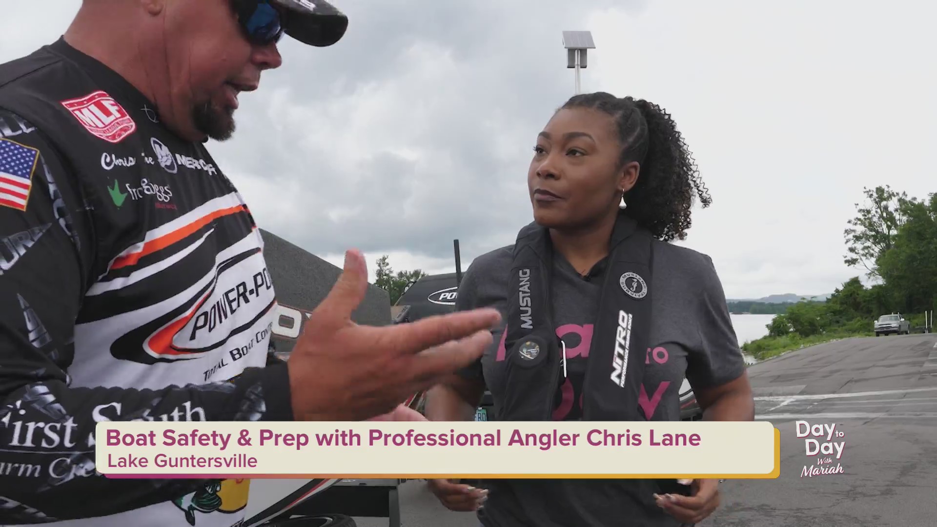 Mariah Goes Fishing: Boat Safety & Prep with Professional Angler Chris ...