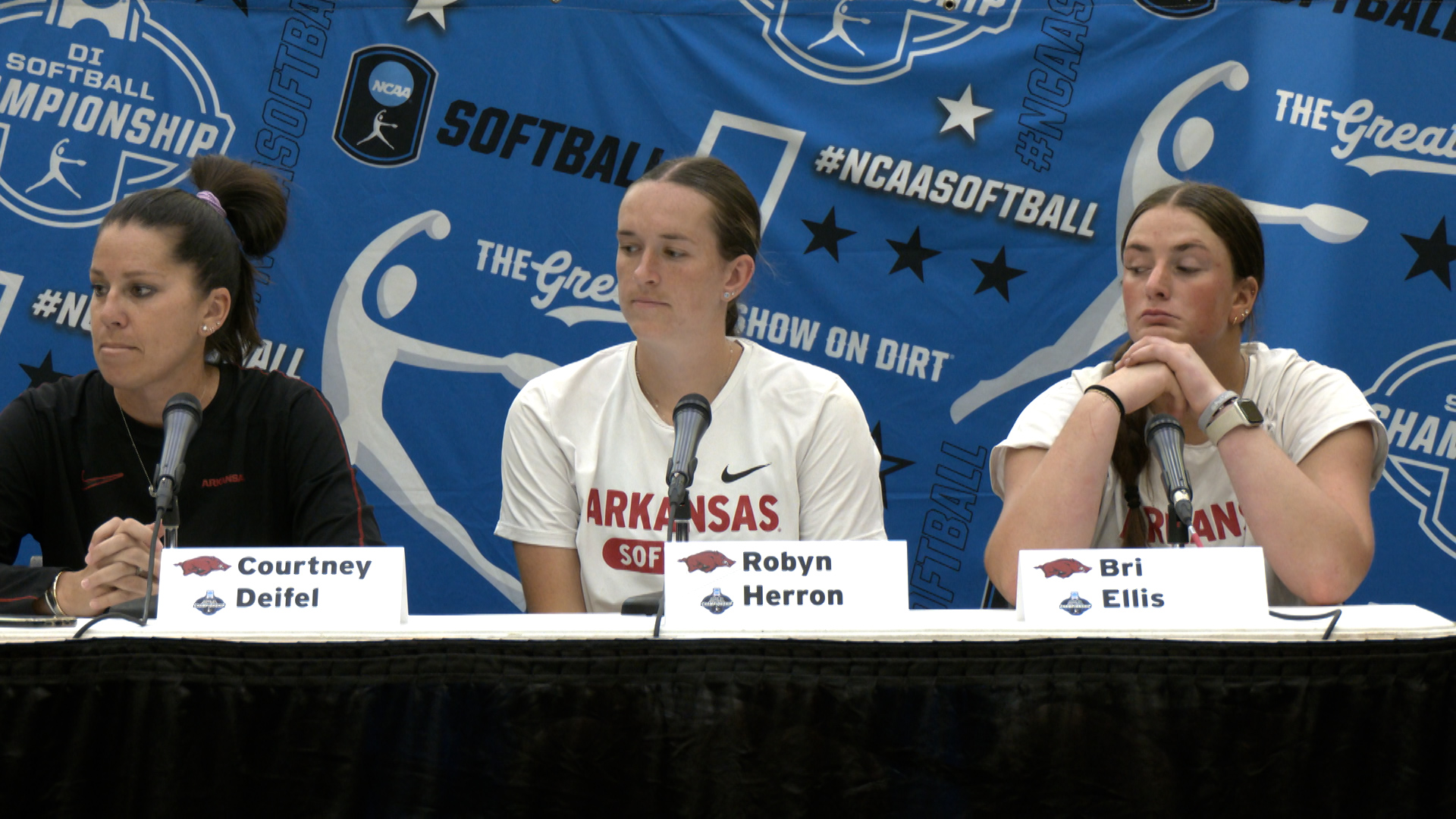 Courtney Deifel, Bri Ellis and Robyn Herron preview Super Regionals ...