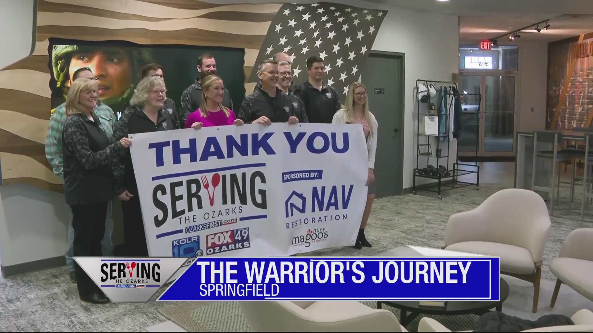 Serving the Ozarks: The Warrior’s Journey – KOLR – OzarksFirst.com