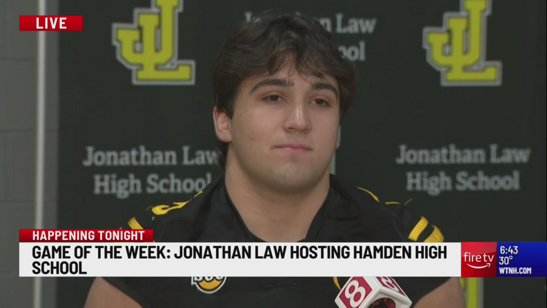Hamden Green Dragons vs. Milford Lawmen is News 8’s Game of the Week ...