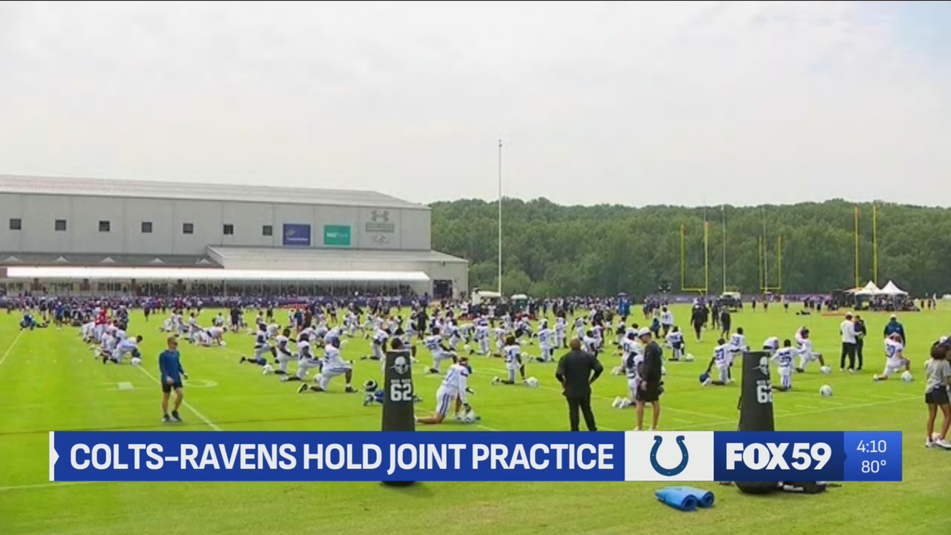 Colts and Ravens hold joint practice in Maryland – Fox 59