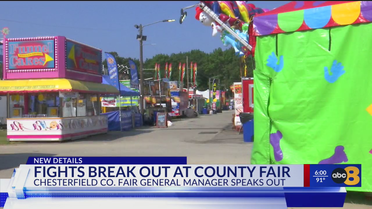 Chesterfield County Fair general manager speaks after violent incidents ...