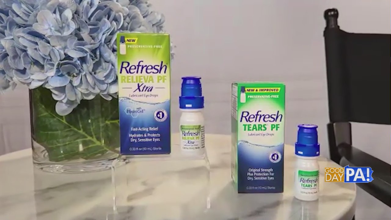 Dry eye relief with Refresh eye drops – ABC27