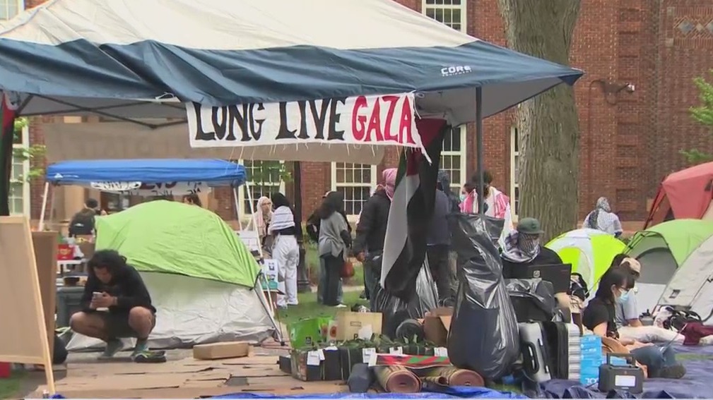 First full day of Rutgers University protests – PIX11