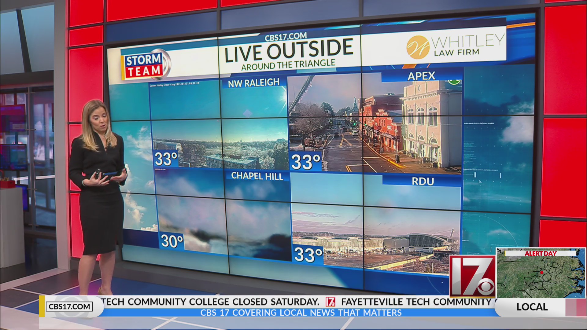 Saturday morning weather – CBS17.com
