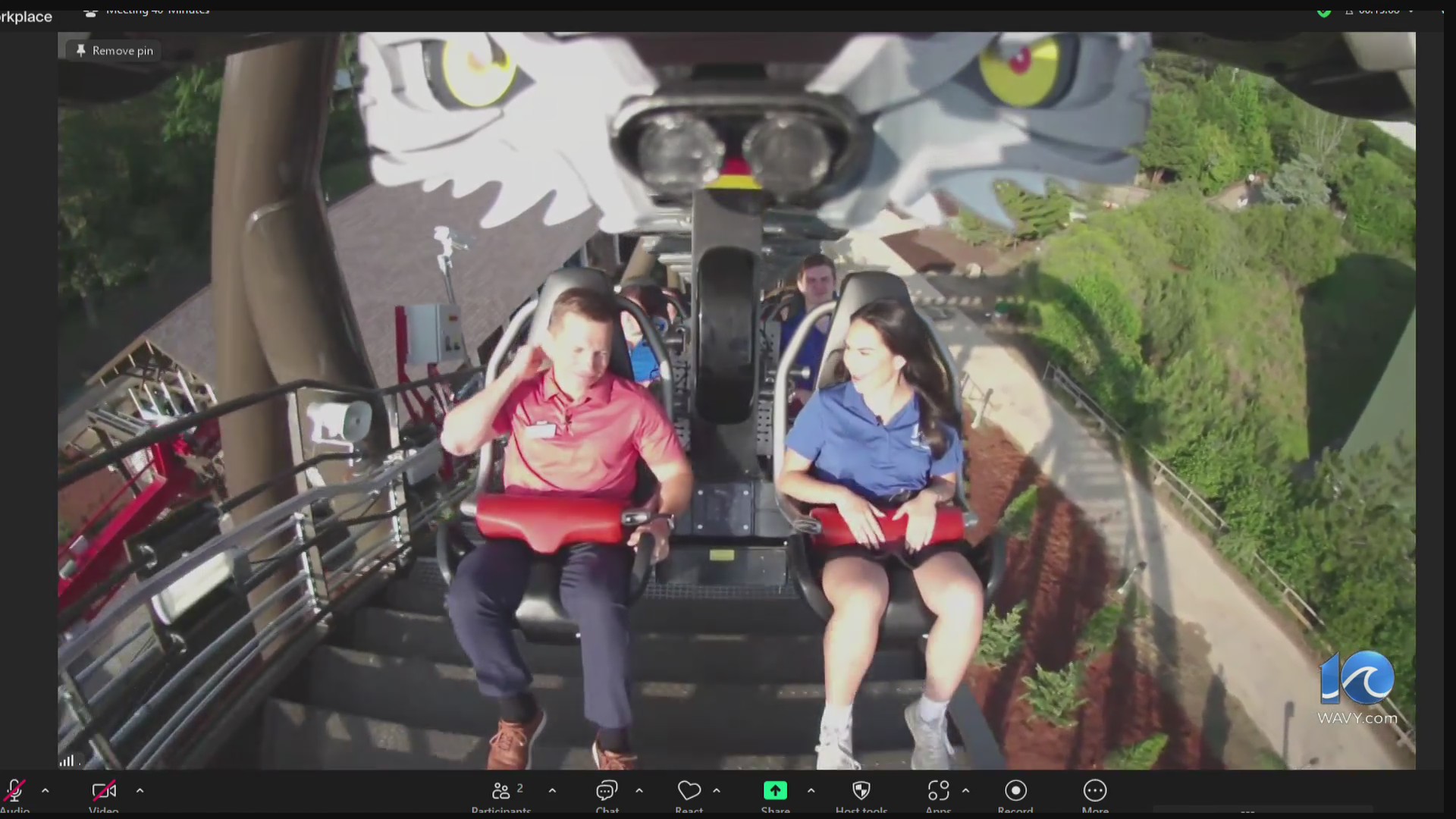 10 On Your Side’s Keagan Hughes rides new Big Bad Wolf coaster – WAVY.com