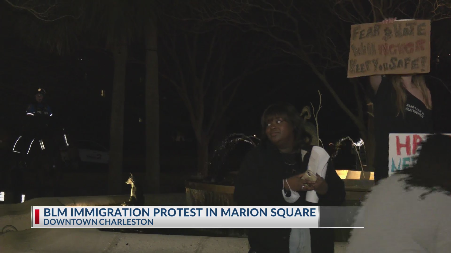Immigration protest sparks 7 arrests in downtown Charleston – WCBD News 2