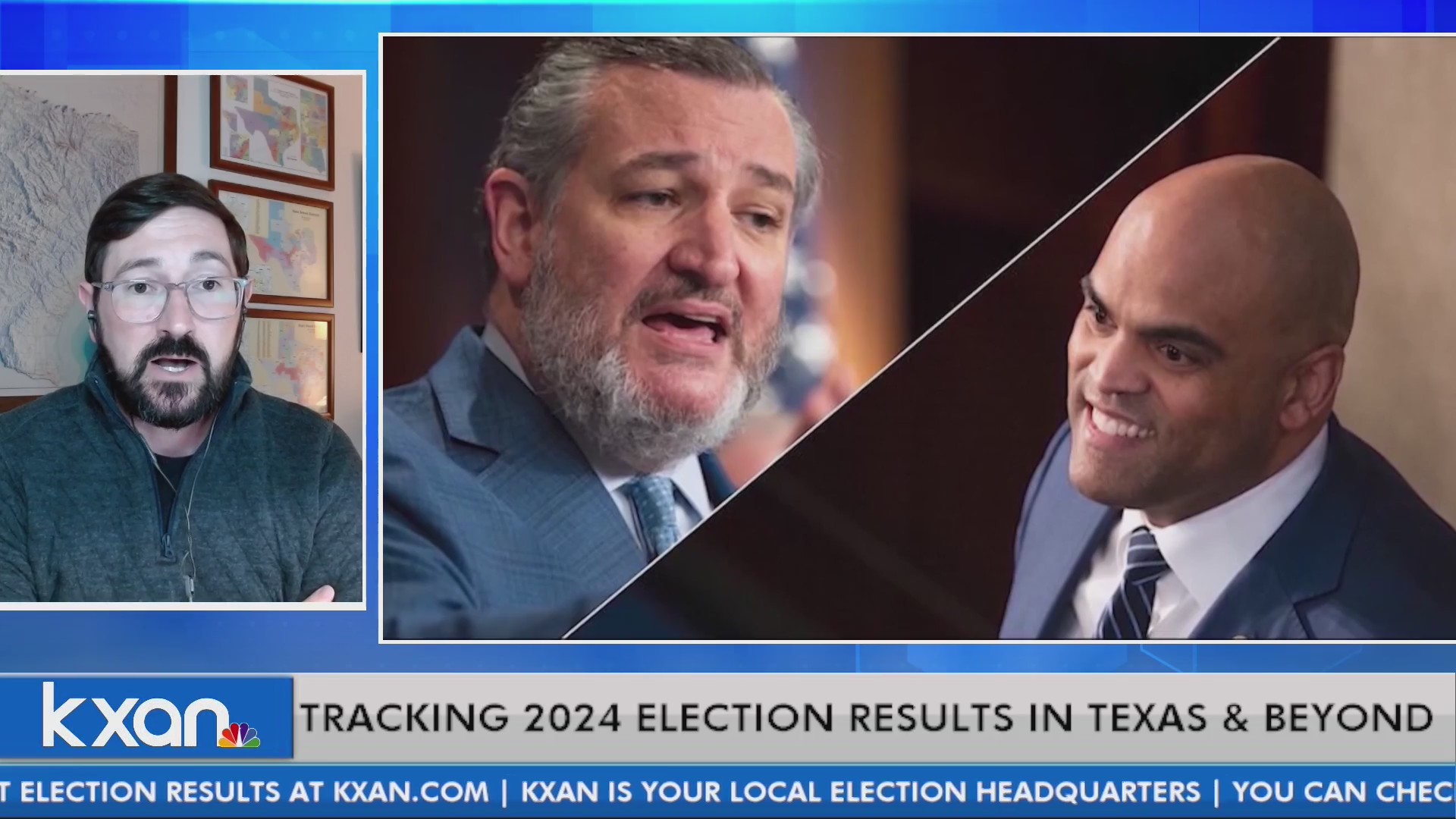 Joshua Blank on early Texas results in Presidential, Senate races ...