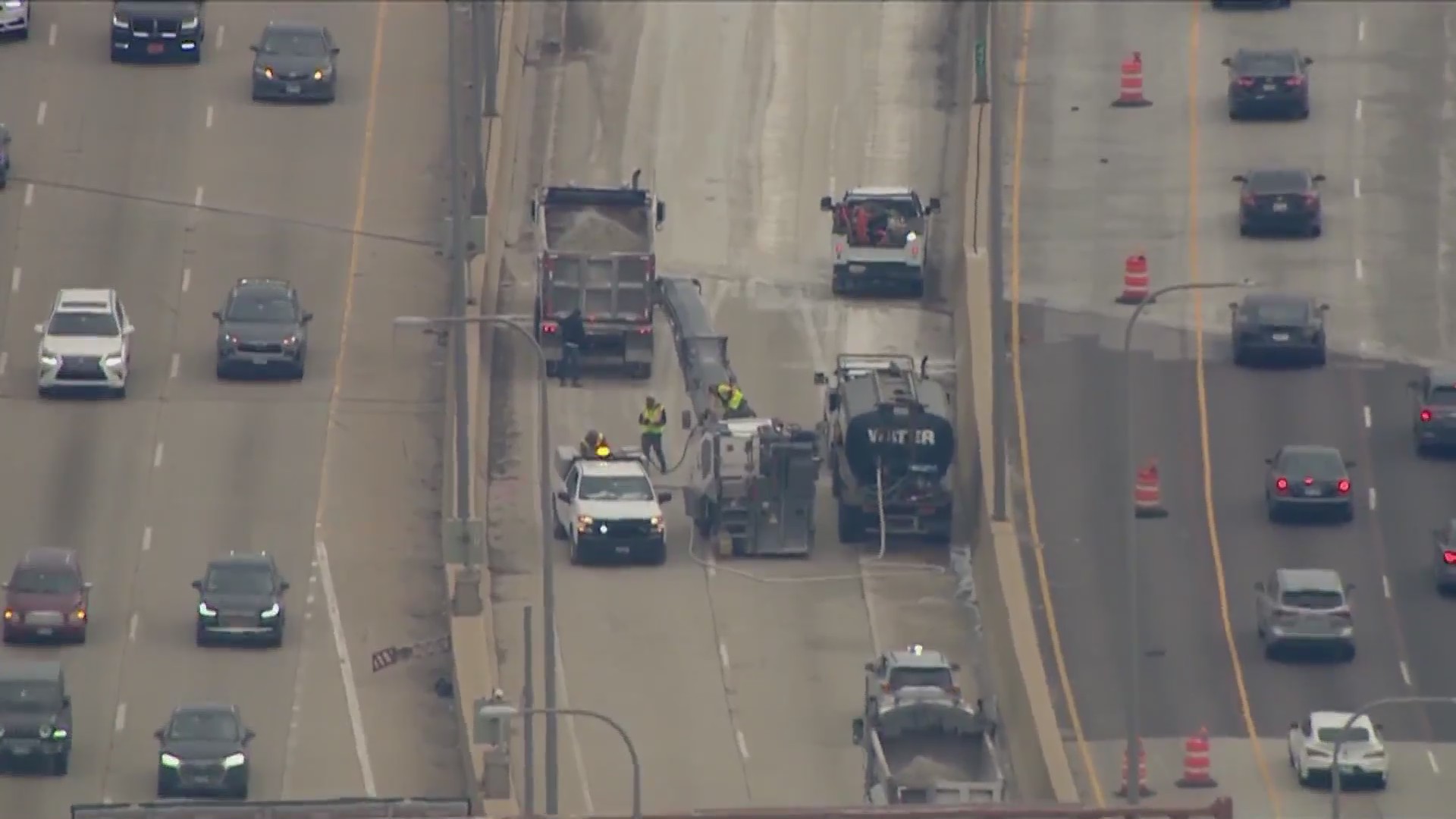 Kennedy Expressway’s reversible express lanes expected to reopen Monday ...