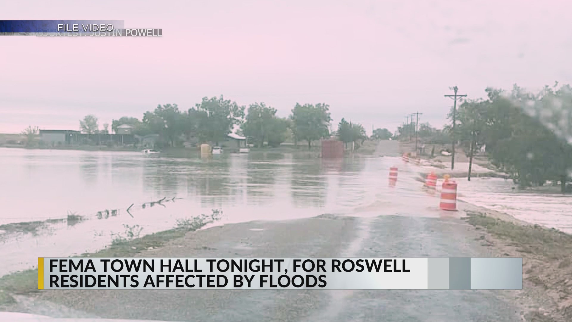 Officials holding town hall in Roswell for flood victims – KRQE NEWS 13 ...