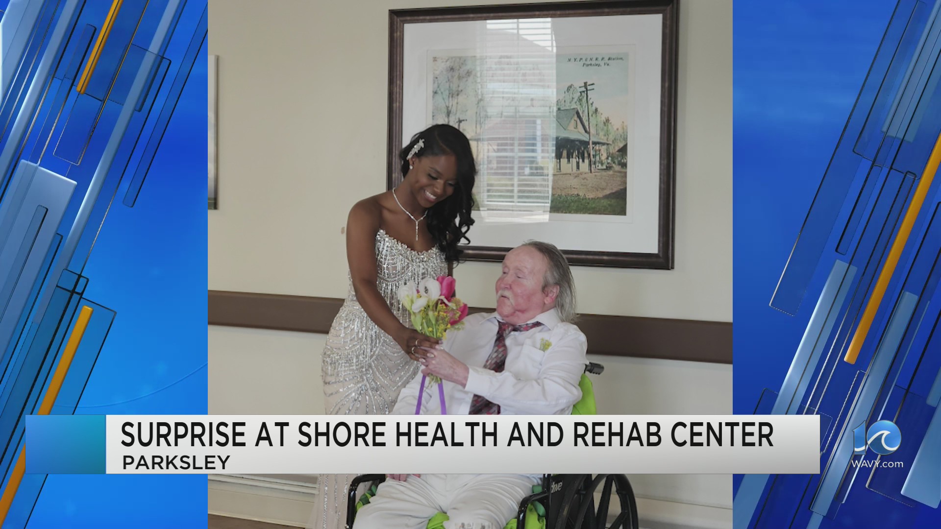 High school senior makes prom special for nursing home resident – WAVY.com