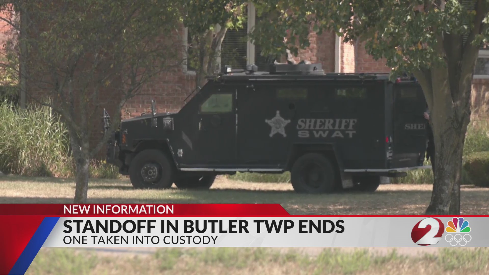 Standoff in Butler Township ends with 1 in custody – WDTN.com