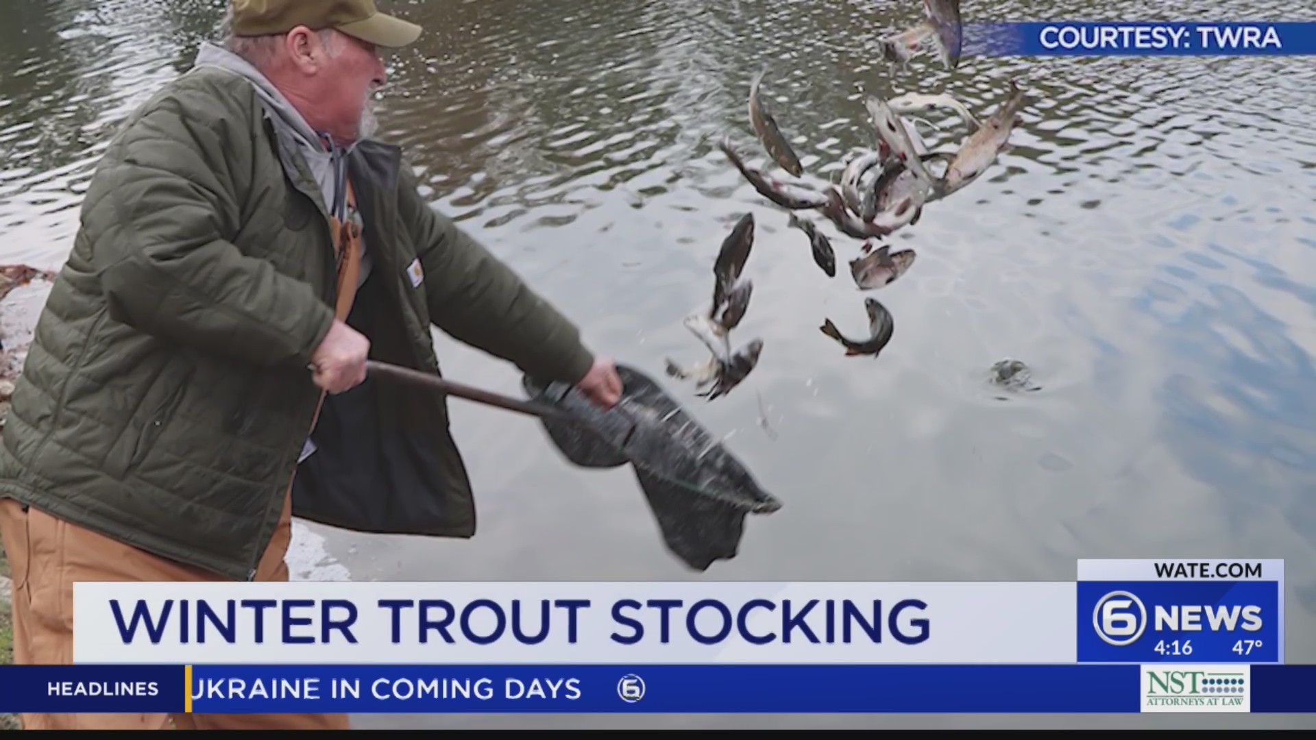 TWRA releases trout that people can fish – WATE 6 On Your Side