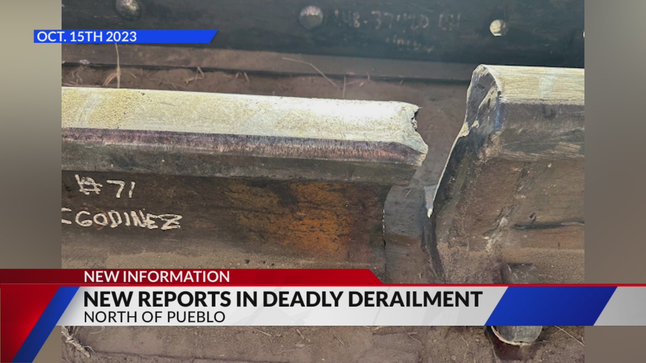 Report: Broken rail caused deadly I-25 train derailment – FOX21 News ...