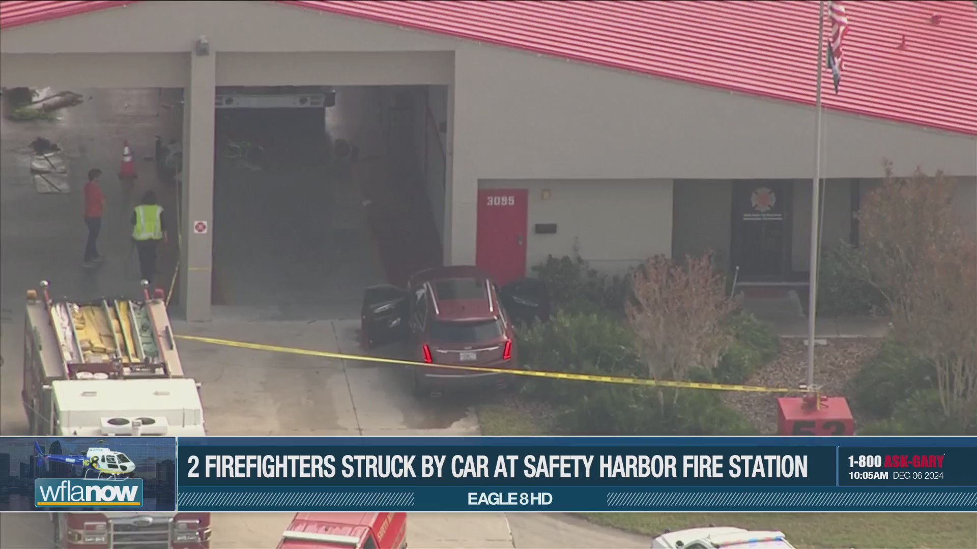 2 firefights struck by SUV at Safety Harbor fire station – WFLA