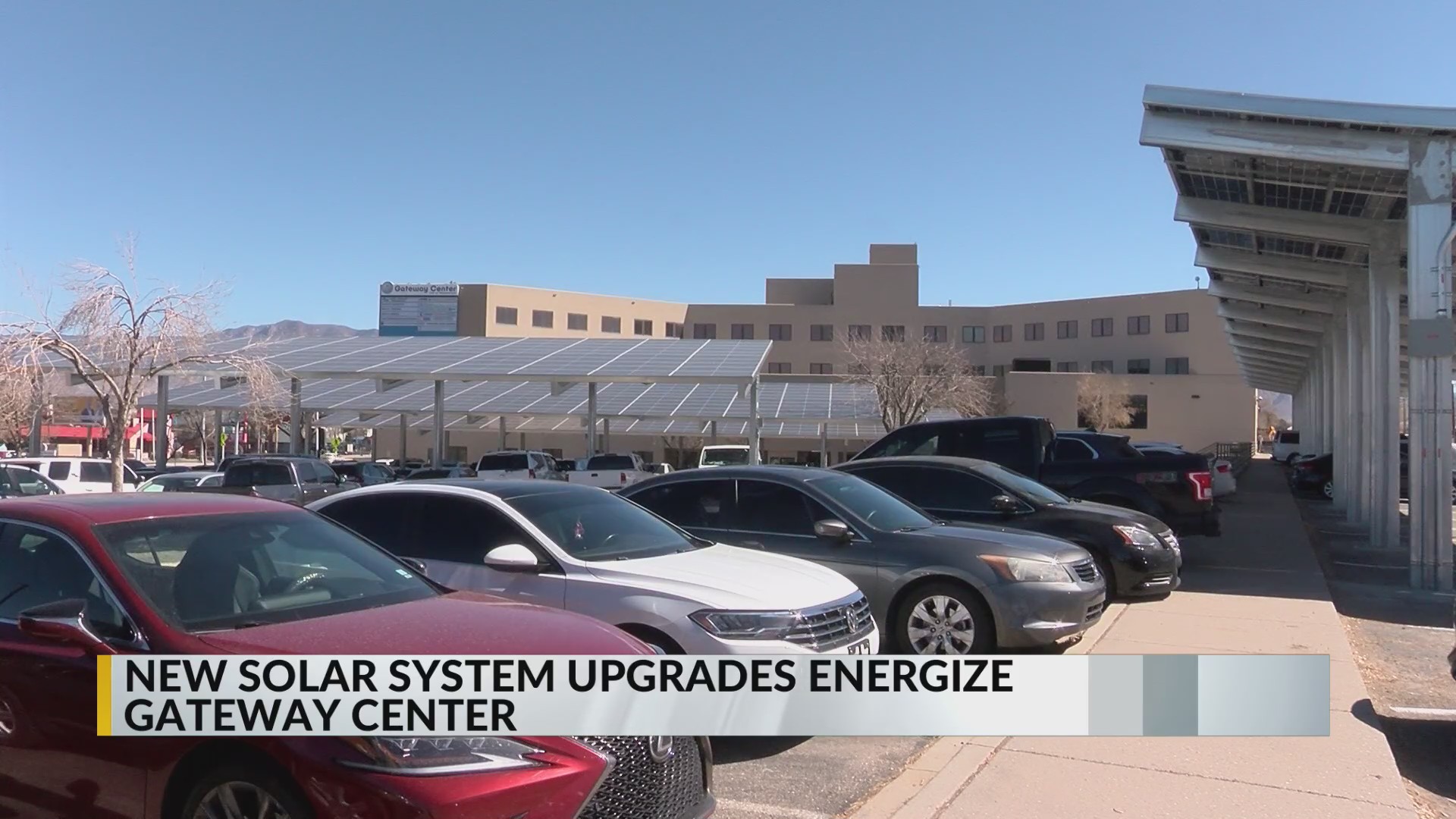 Solar power project completed at Gateway Center – KRQE NEWS 13 ...