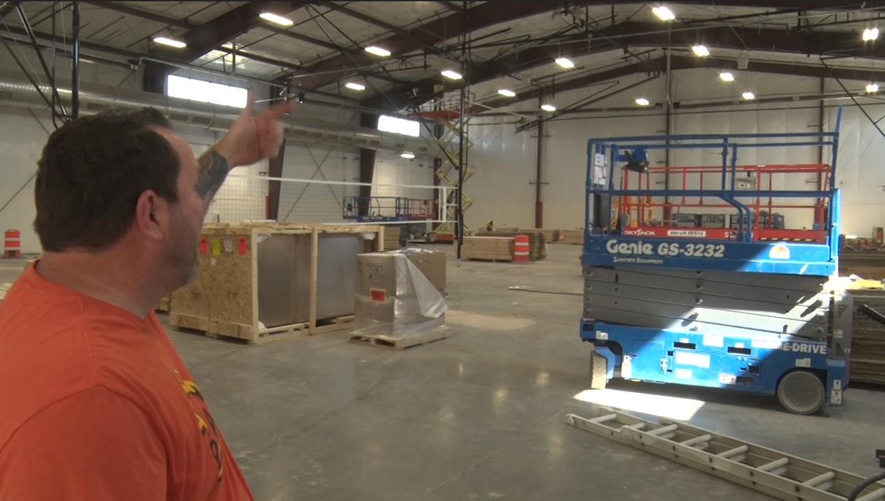 Blackout Sports Fieldhouse, a new massive indoor sports complex, is set ...