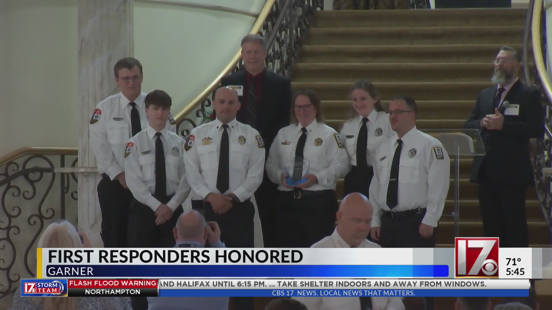 First responders honored in Garner – CBS17.com