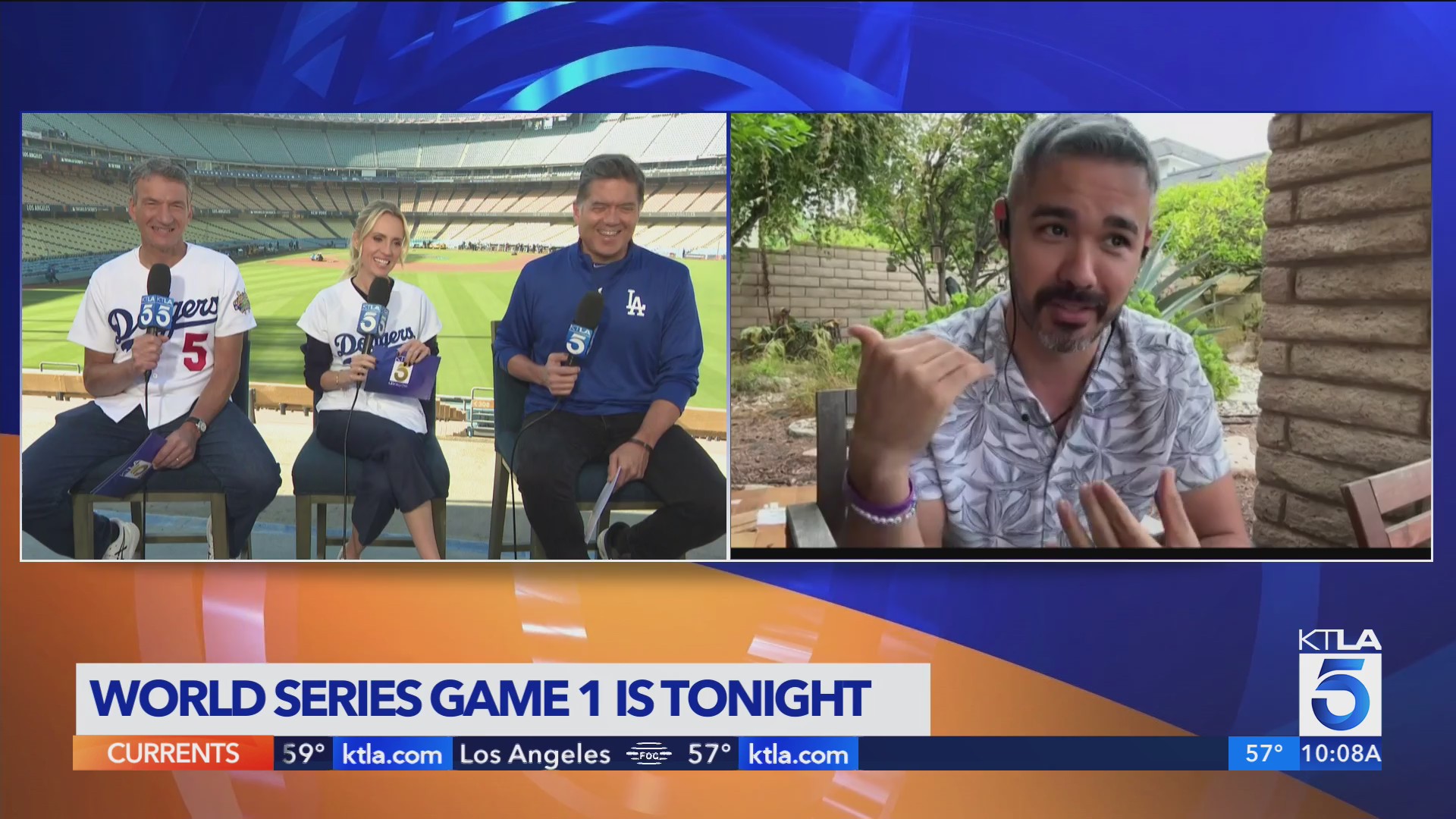 Dodgers play-by-play announcer previews the World Series – KTLA