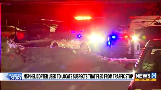 MSP helicopter helps track car that fled traffic stop – WOODTV.com