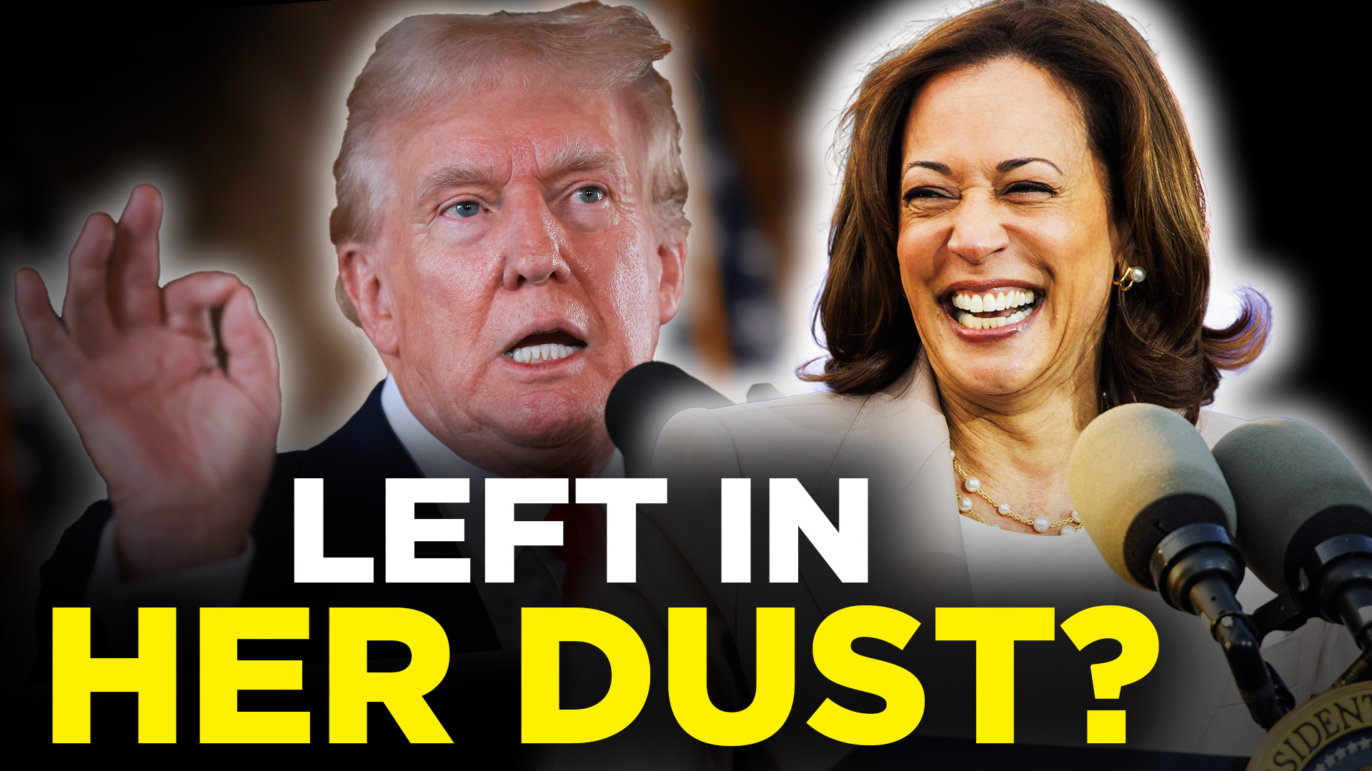 Polls: Trump falling behind in key swing states, Harris gaining ...