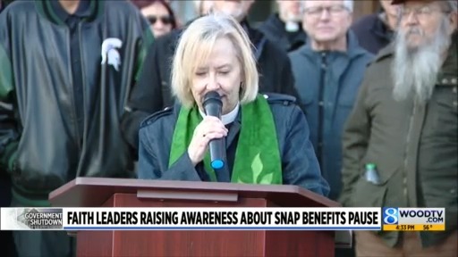 Faith leaders raising awareness about SNAP benefits pause – WOODTV.com