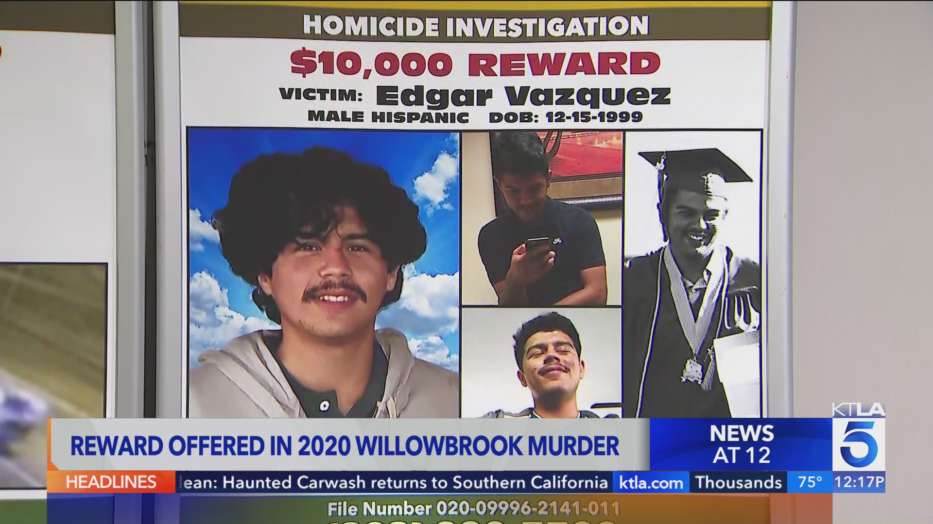 10000 Offered For Information Surrounding 2020 Murder Of Young