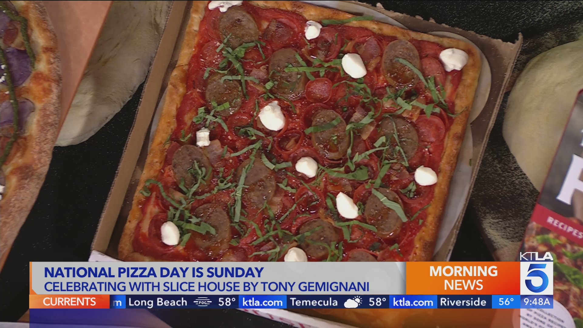 Celebrating National Pizza Day with Tony Gemignani and Slice House – KTLA