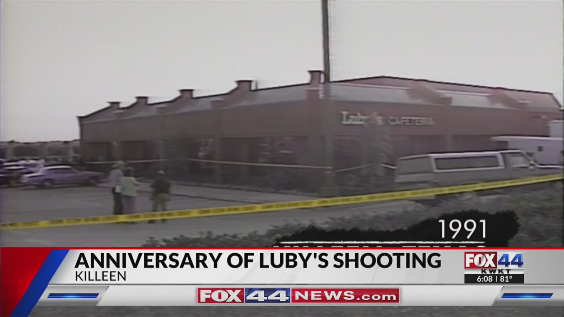 Luby’s Cafeteria Mass Shooting: 34 Years Later – KWKT – FOX 44