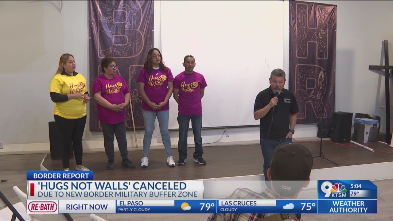 ‘Hugs Not Walls’ canceled due to new border military buffer zone – WKRG ...