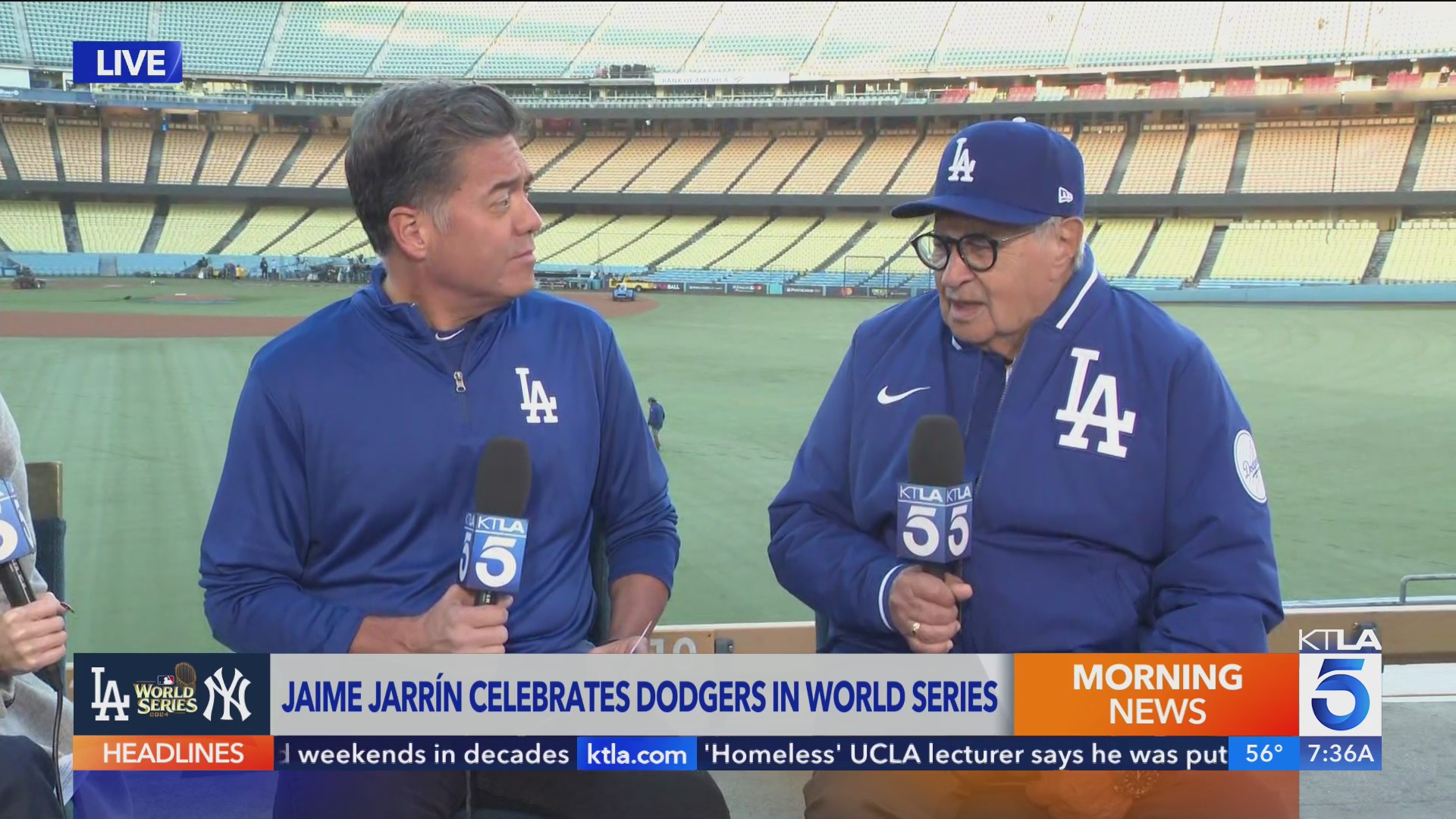 Jaime Jarrin celebrates Dodgers in World Series – KTLA