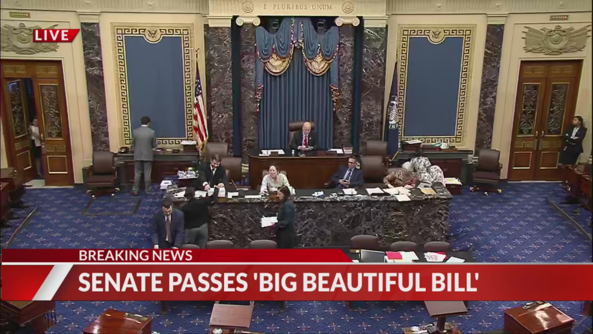 US Senate passes ‘big beautiful bill’ with help of VP Vance’s tie ...