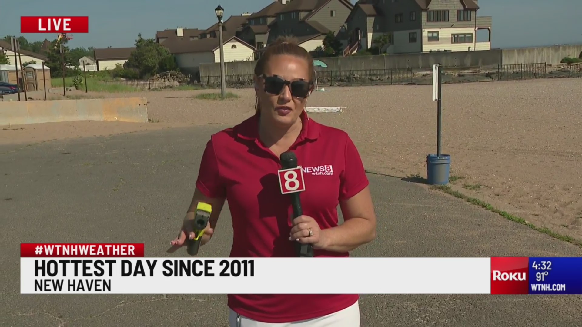 Live look at high temperatures in New Haven – WTNH.com