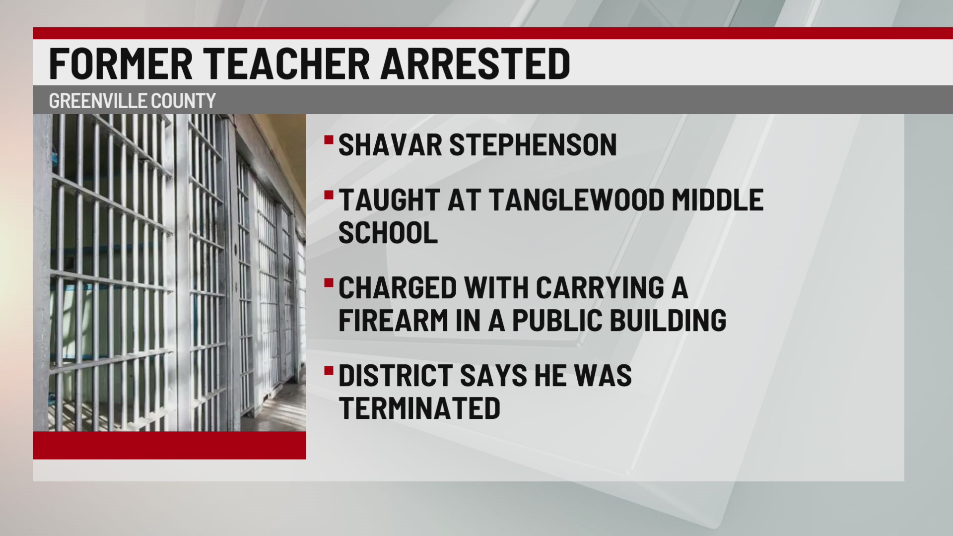 Teacher caught with gun at Tanglewood Middle School, officials say ...